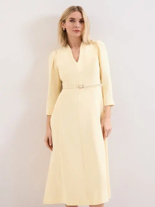 PHASE EIGHT Belted Midi Dress