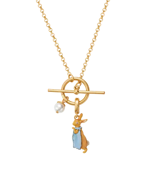 FABLE ENGLAND X Peter Rabbit Flopsy Necklace - Gold
