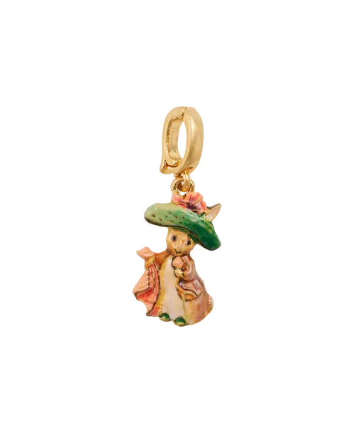 FABLE ENGLAND X Peter Rabbit Benjamin Charm - Gold