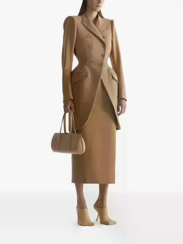 MUGLER Tailored Double-breasted Coat