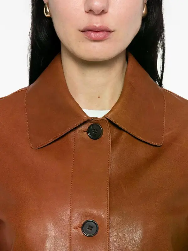 ARMA Leather Jacket - Brown