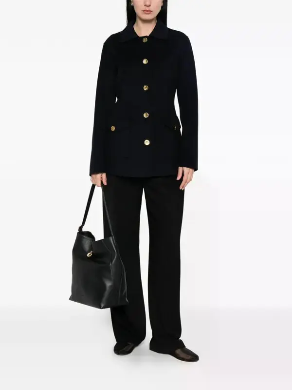 ARMA Button-fastening Jacket - Blue