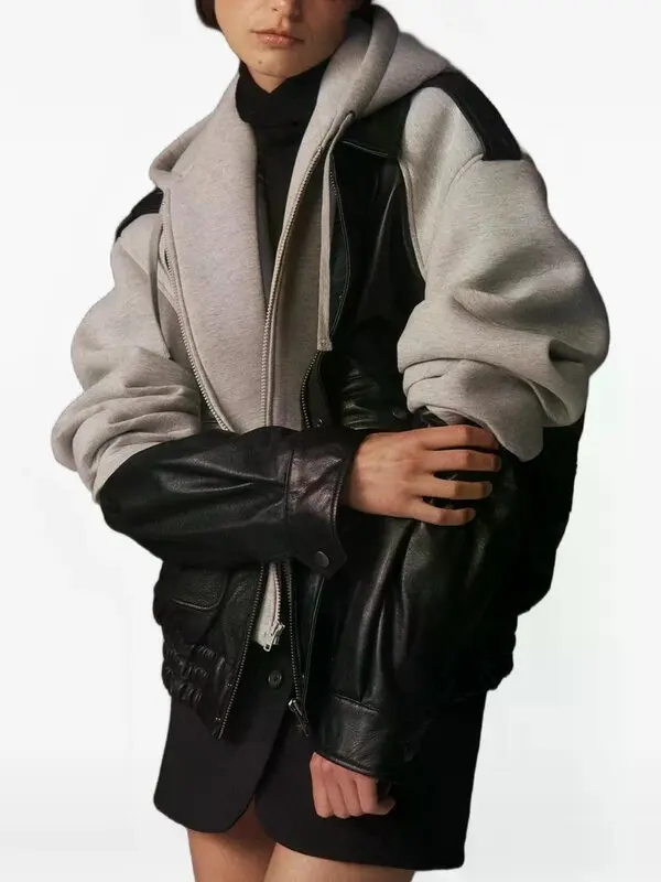 Monse Hybrid Leather Jacket
