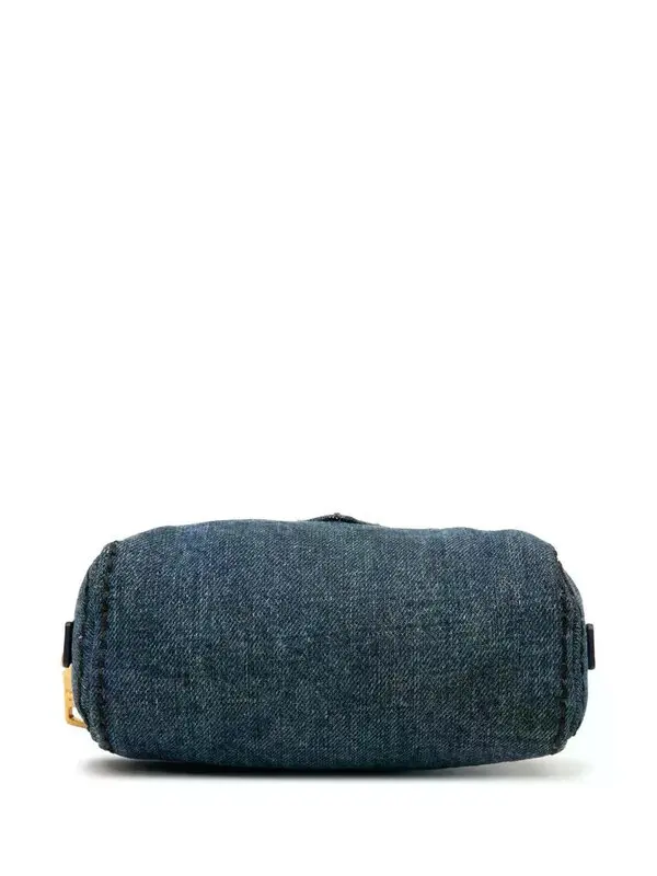 Prada 2000-2013 Denim Cosmetic Pouch