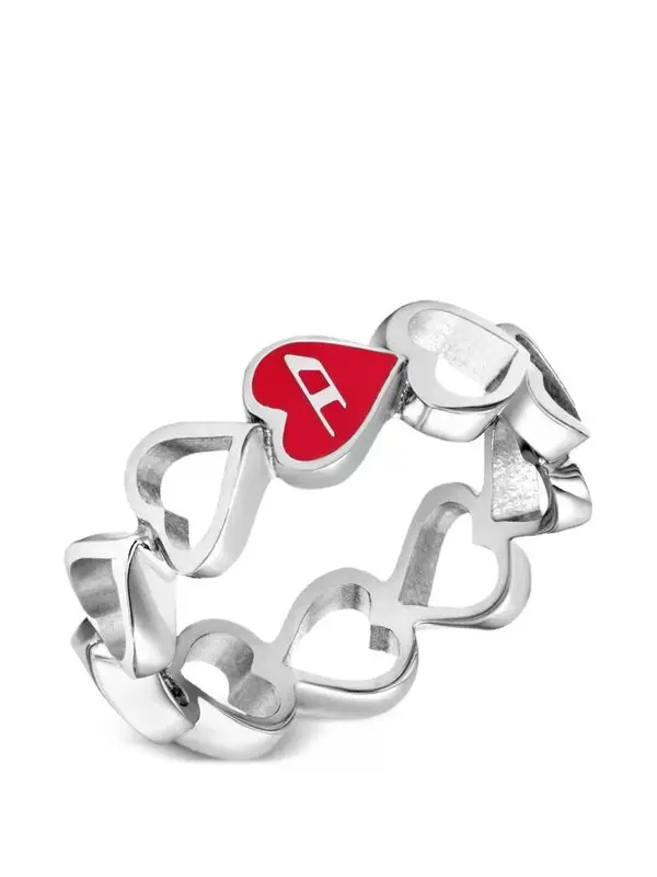 DIESEL® Heart Enamel Ring