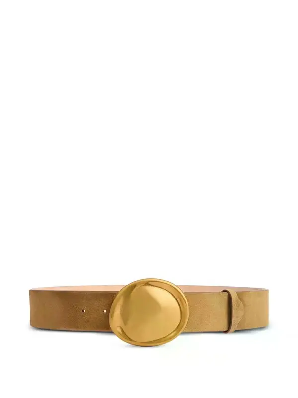 Khaite Leather Belt - Neutrals