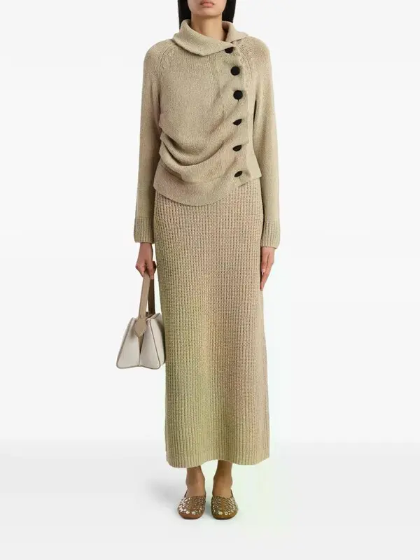 Khaite Cardigan With Front Button