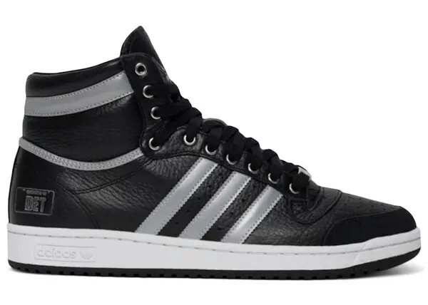 Adidas Top Ten Hi High-top Sneakers - Black/silver/white