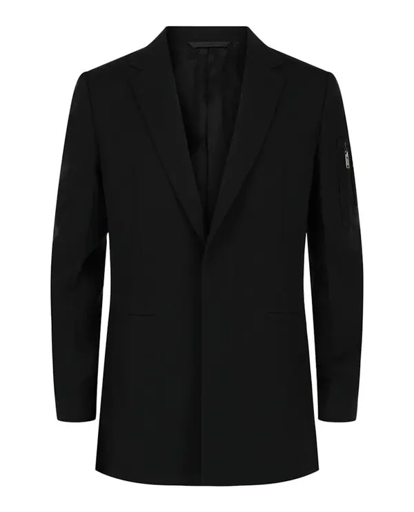 Givenchy Slim Fit Singlebreasted Blazer - Black