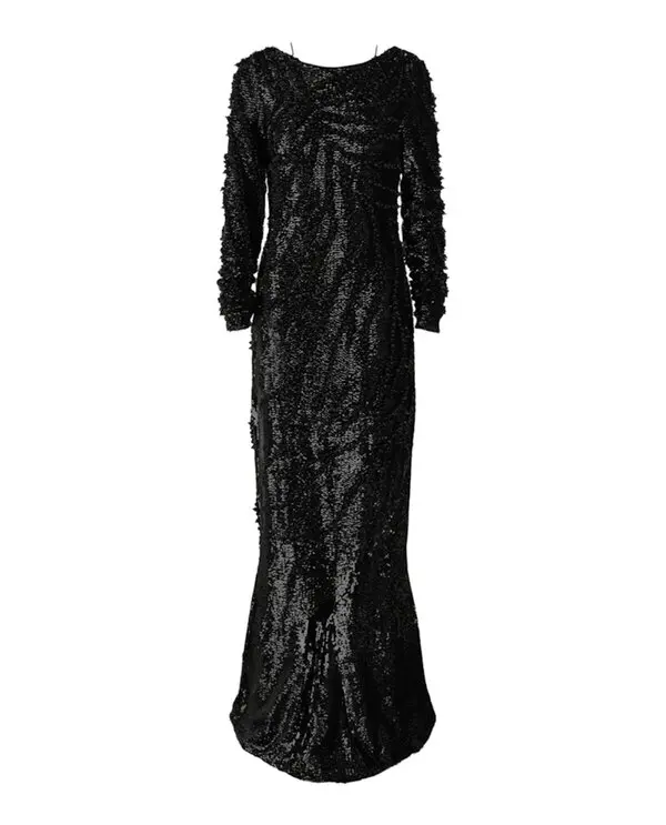 Givenchy Sequined Mermaid Gown - Black