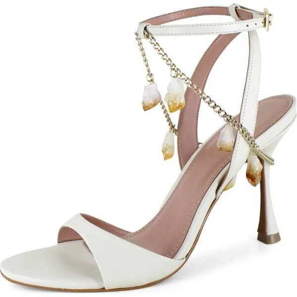 Bcbgmaxazria Pacifica Chain Strap Sandal - Milk