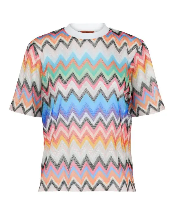 Missoni Zig Zag Short Sleeve Shirt