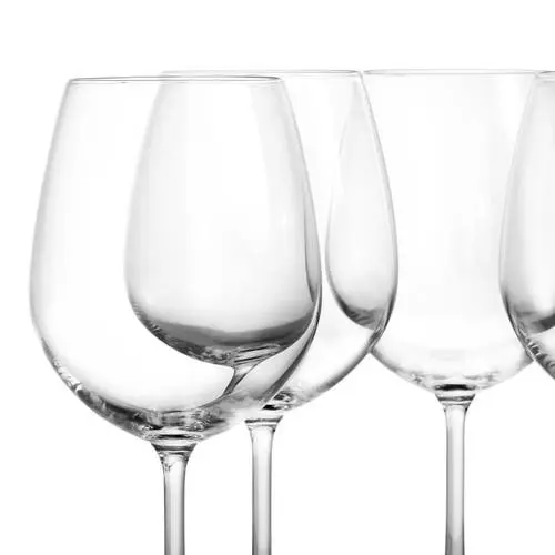 MARTHA STEWART 4 Piece 20oz Red Wine Glass Set