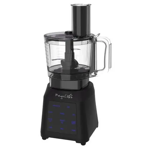 MEGACHEF 8 Cup Blender With 5 Cup Food Processor And Two 24 Ounce On-the-go Cup Combo Set