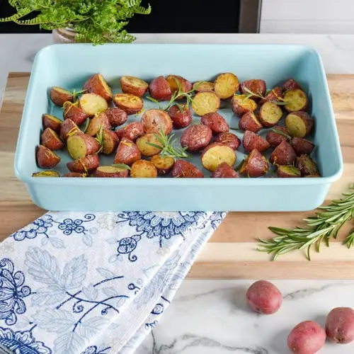 MARTHA STEWART EVERYDAY 9in X 13in Carbon Steel Nonstick Rectangular Baking Pan