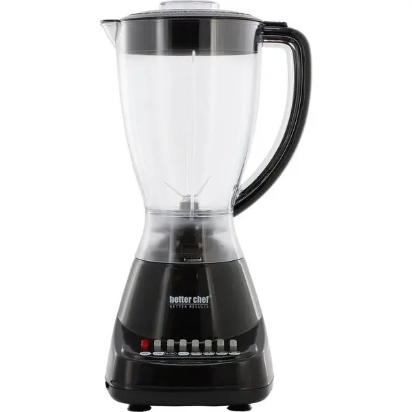 BETTER CHEF 400-watt 10-speed Blender W/ Bpa-free Blending Jar - Black