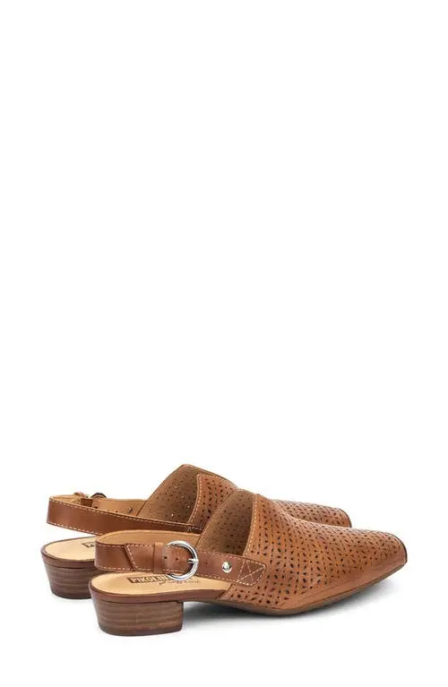 Pikolinos Alameda Slingback Clog - Brandy