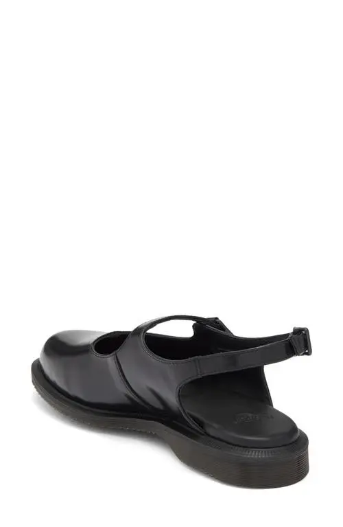 Dr. Martens Madaline Slingback Mary Jane Flats - Black