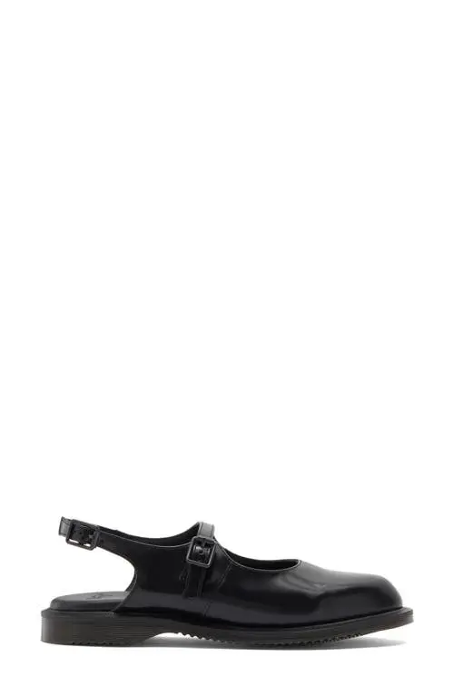 Dr. Martens Madaline Slingback Mary Jane Flats - Black