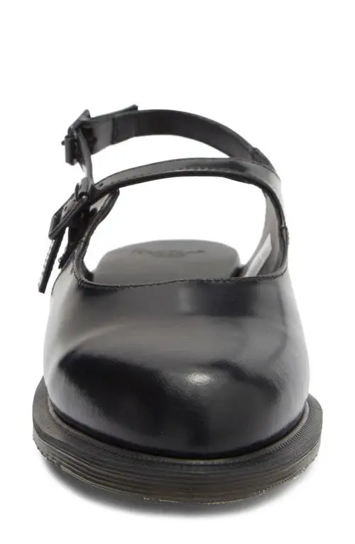 Dr. Martens Madaline Slingback Mary Jane Flats - Black