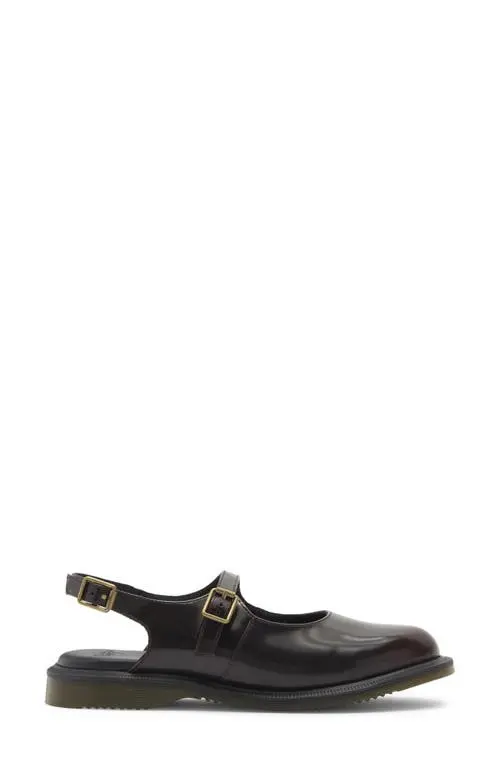Dr. Martens Madaline Slingback Mary Jane Flats - Cherry Red