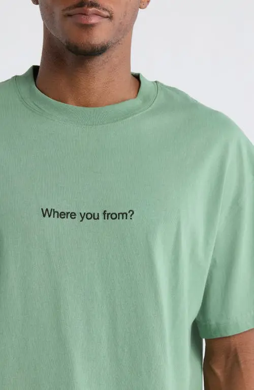 HONOR THE GIFT Where You From Graphic T-shirt