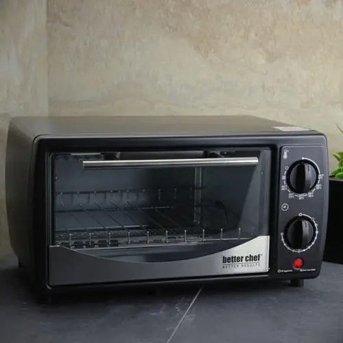 BETTER CHEF 9 Liter Stainless Steel Toaster Oven And Broiler