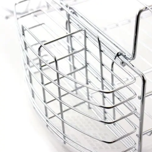 BETTER CHEF 22-inch 2 Tiered Dish Rack With Utensil Caddy
