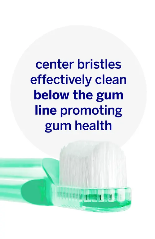 SUPERSMILE 2-pack New Generation 45° Patented Long Toothbrush - Green