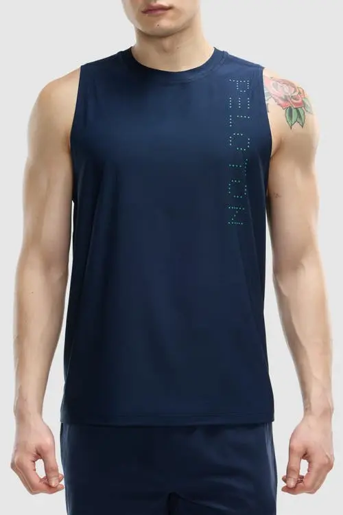 PELOTON Essential Muscle Tank - Deep Navy