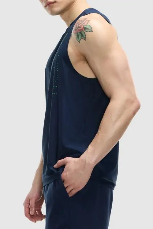PELOTON Essential Muscle Tank - Deep Navy