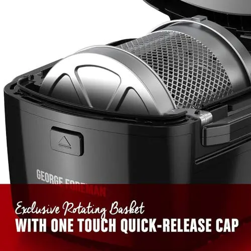 GEORGE FOREMAN Twist N Crisp Air Fryer With Backing Rack