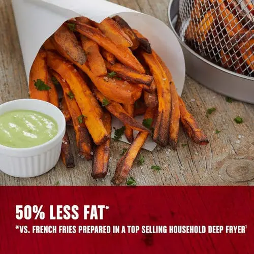 GEORGE FOREMAN Twist N Crisp Air Fryer With Backing Rack