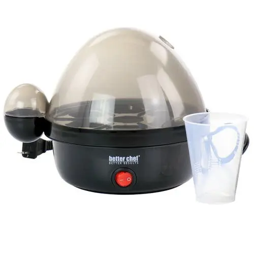 BETTER CHEF Countertop Electric Egg Cooker - Black