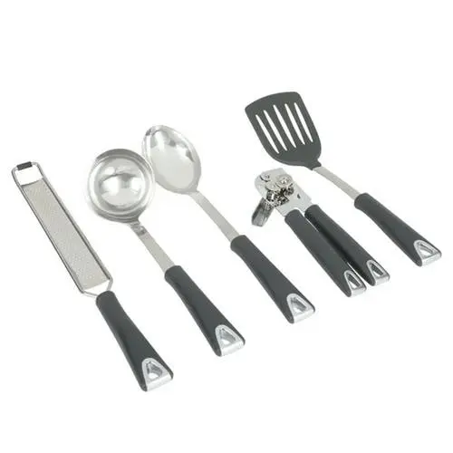MARTHA STEWART 18 Piece Stainless Steel And Wood Assorted Gadget Set