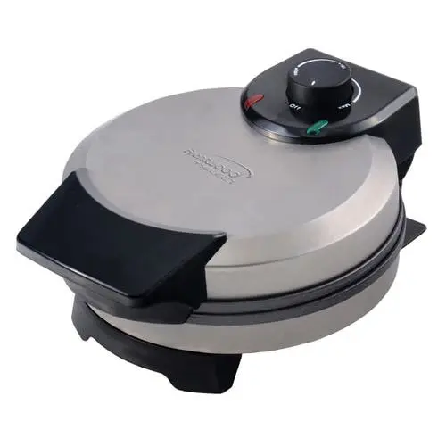 BRENTWOOD SELECT Nonstick Stainless Steel Belgian Waffle Maker