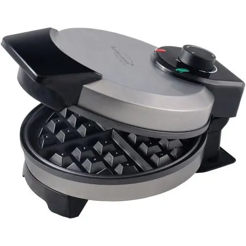 BRENTWOOD SELECT Nonstick Stainless Steel Belgian Waffle Maker