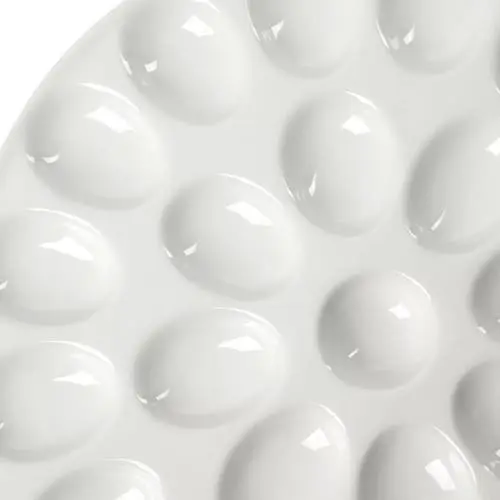 OUR TABLE Simply 13 Inch Egg Serving Platter