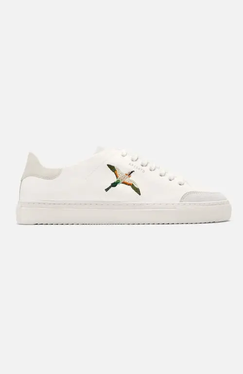 Axel Arigato Clean 90 Bee Bird Leather Sneakers - White/beige
