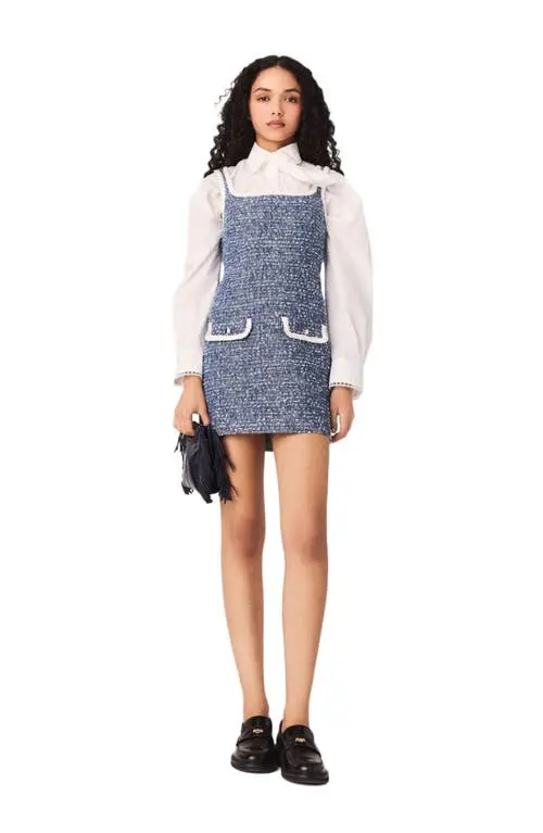 Maje Short Tweed Dress
