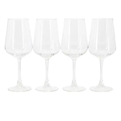 GIBSON HOME Belinni 4 Piece 15.4 Ounce Classic Wine Glass Set