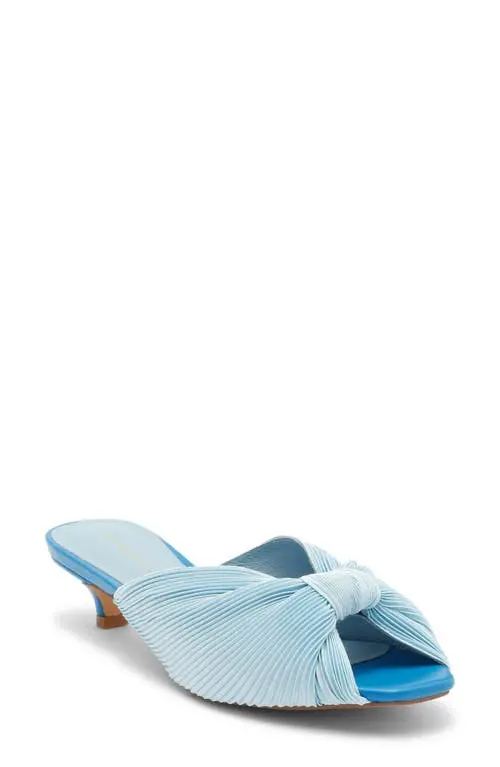 Intentionally Blank Curfew Knot Slide Sandal - Baby Blue