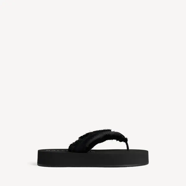 Balenciaga Jet Lag Thong - Black