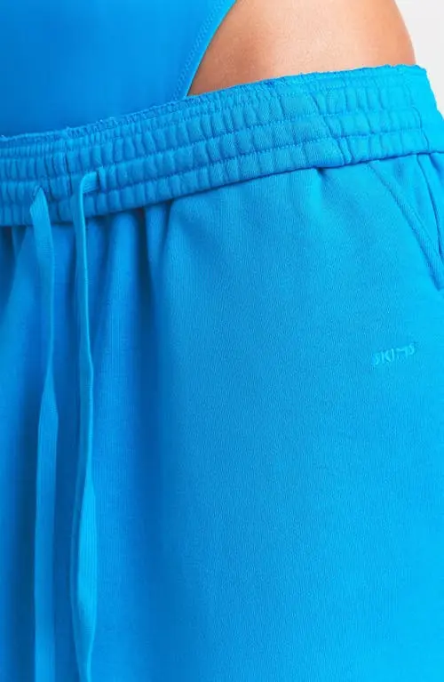 SKIMS French Terry Basketball Shorts - Cerulean