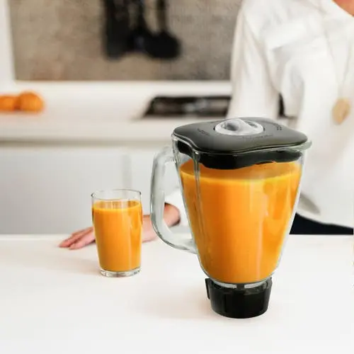 BETTER CHEF 6 Piece 59 Oz Square Blender Glass Jar Replacement Kit