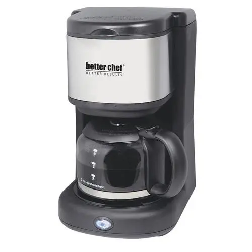 BETTER CHEF 4 Cup Coffee Maker - Black