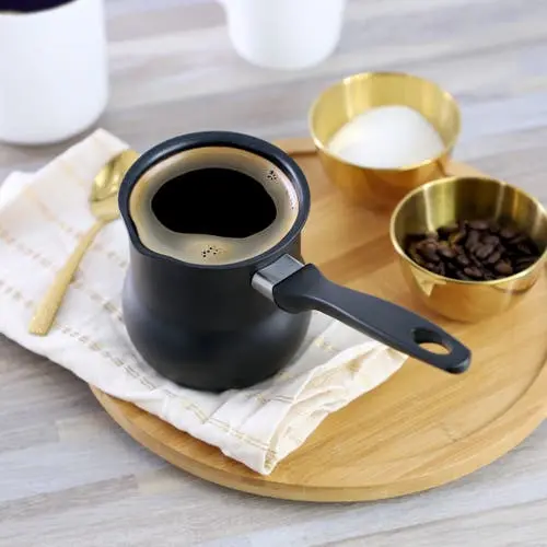 BETTER CHEF 0.6 Quart Aluminum Nonstick Turkish Coffee Warmer