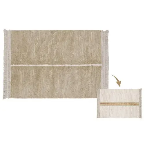 LORENA CANALS Reversible Washable Rug Duetto Sage