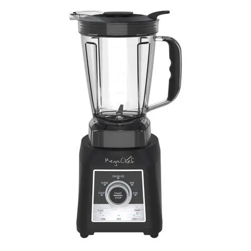 MEGACHEF 1400 Watt Knob Panel 8 Cup Blender With Food Processor And 2 To-go Cups