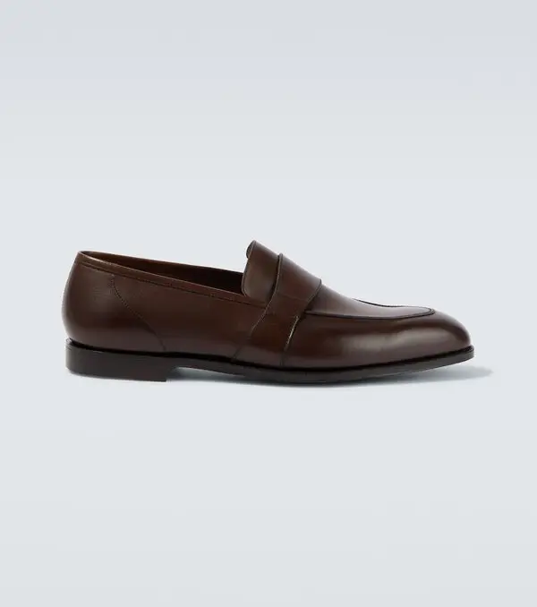 George Cleverley Owen Leather Loafers